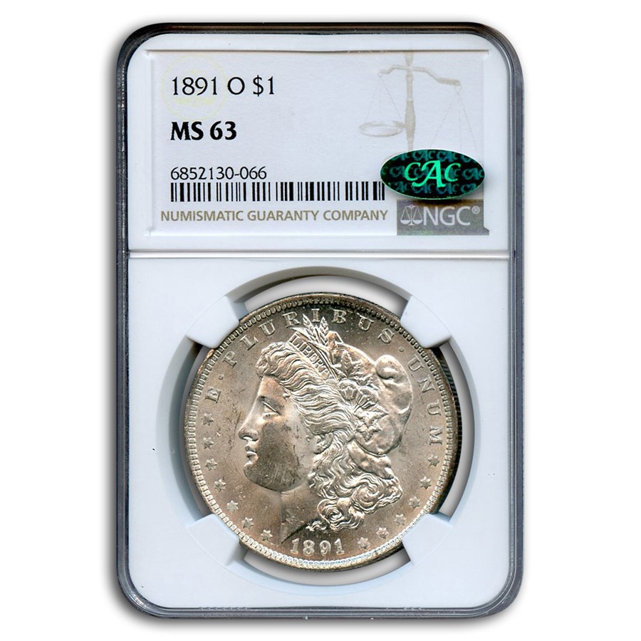 1891 O Morgan Silver Dollar Value - APMEX